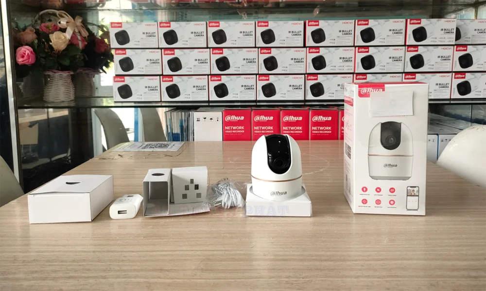 Camera DH-H2AE dòng camera IP WIFI 360 độ giá rẻ của thương hiệu DAHUA ...
