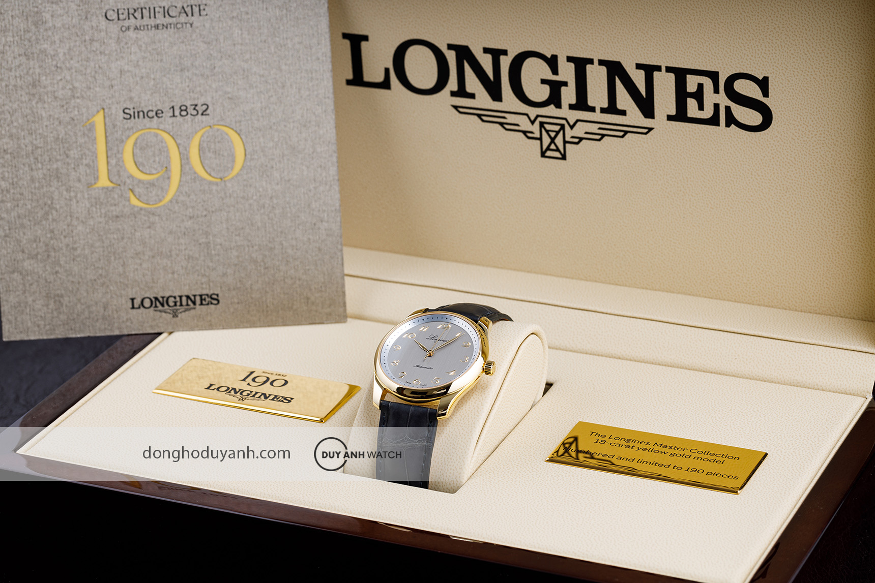 Review mẫu đồng hồ nam Longines Master L2.793.6.73.2 kỷ niệm 190 năm ngày thành lập hãng | Viết ...
