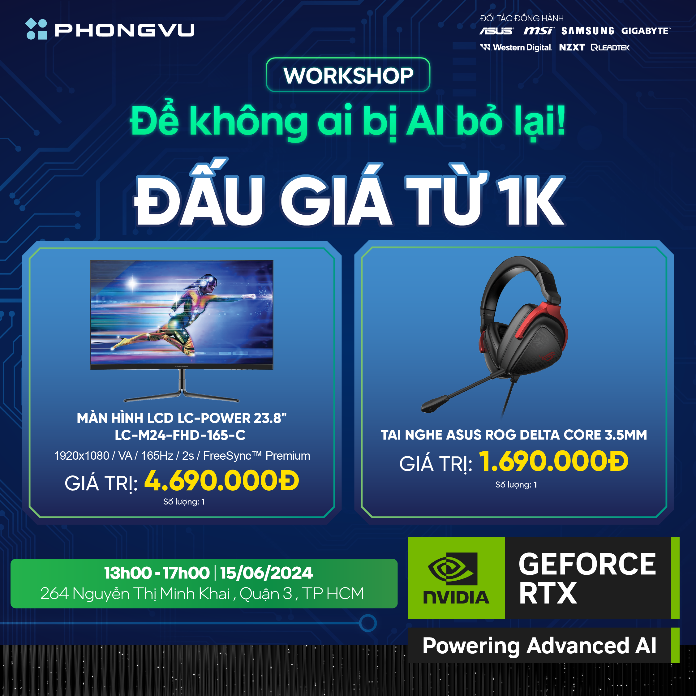 HCM: Mời anh em tham dự offline về AI Stable Diffusion, tự tạo chatbot ...