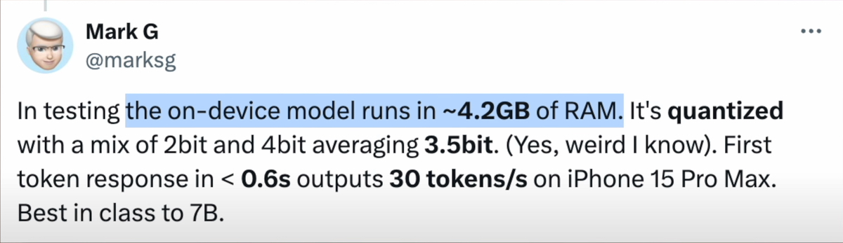Lý do Apple Intelligence chỉ chạy trên iPhone 15 Pro trở lên là vì các ...