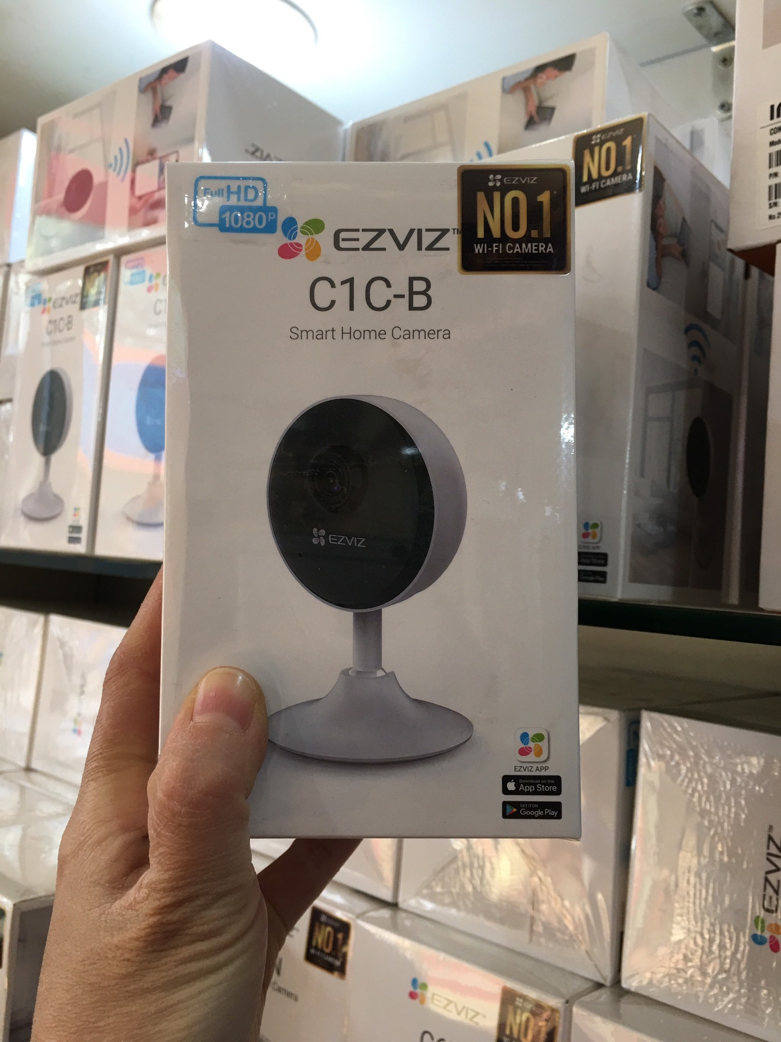 C1C-B Dòng camera IP WIFI cube thương hiệu EZVIZ giá rẻ | Viết bởi ...