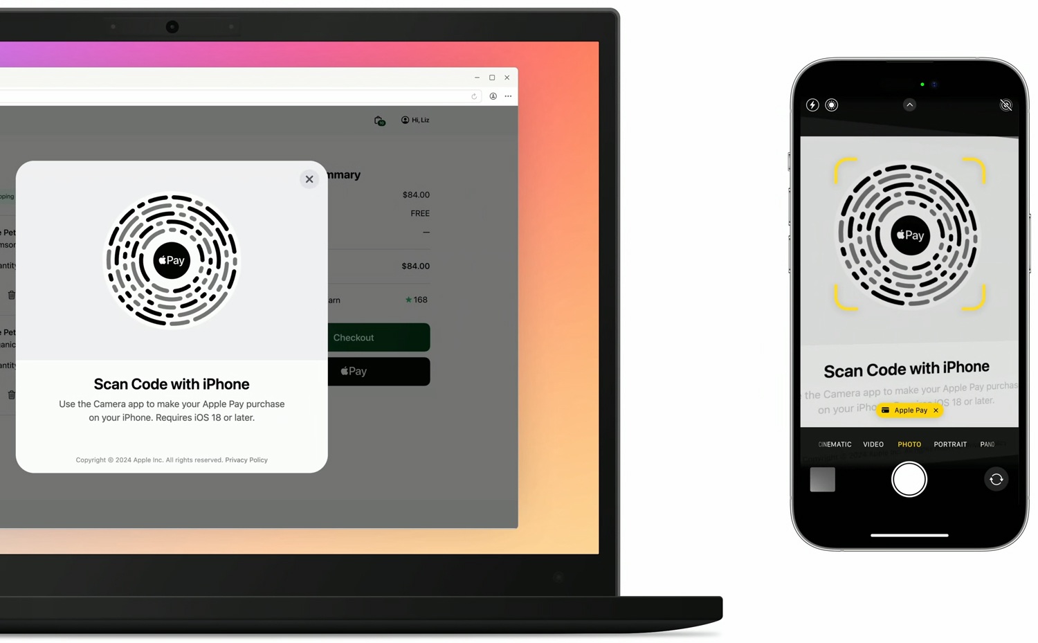 iOS 18: Apple Pay cho phép thanh toán trên mọi trình duyệt, chỉ cần có ...