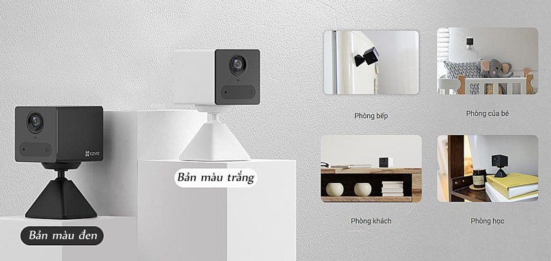 CS-CB2-R100-2D2WF-WH Camera WIFI Dùng Pin Mini Thiết kế nhỏ gọn | Viết ...
