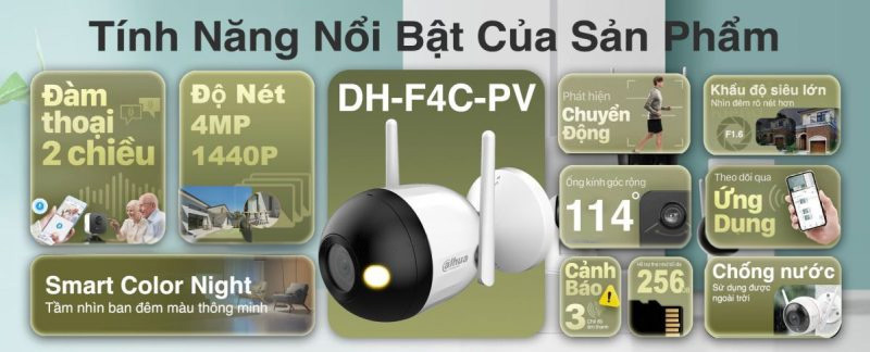 Dh F4c Pv Camera Ip Wifi Thân Ngoài Trời Dahua Viết Bởi Camera Dahua