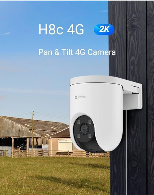 CS-H8c-R100-1K3KF4GA CAMERA EZVIZ 4G Quay Xoay 360 Ngoài Trời CS-H8C ...