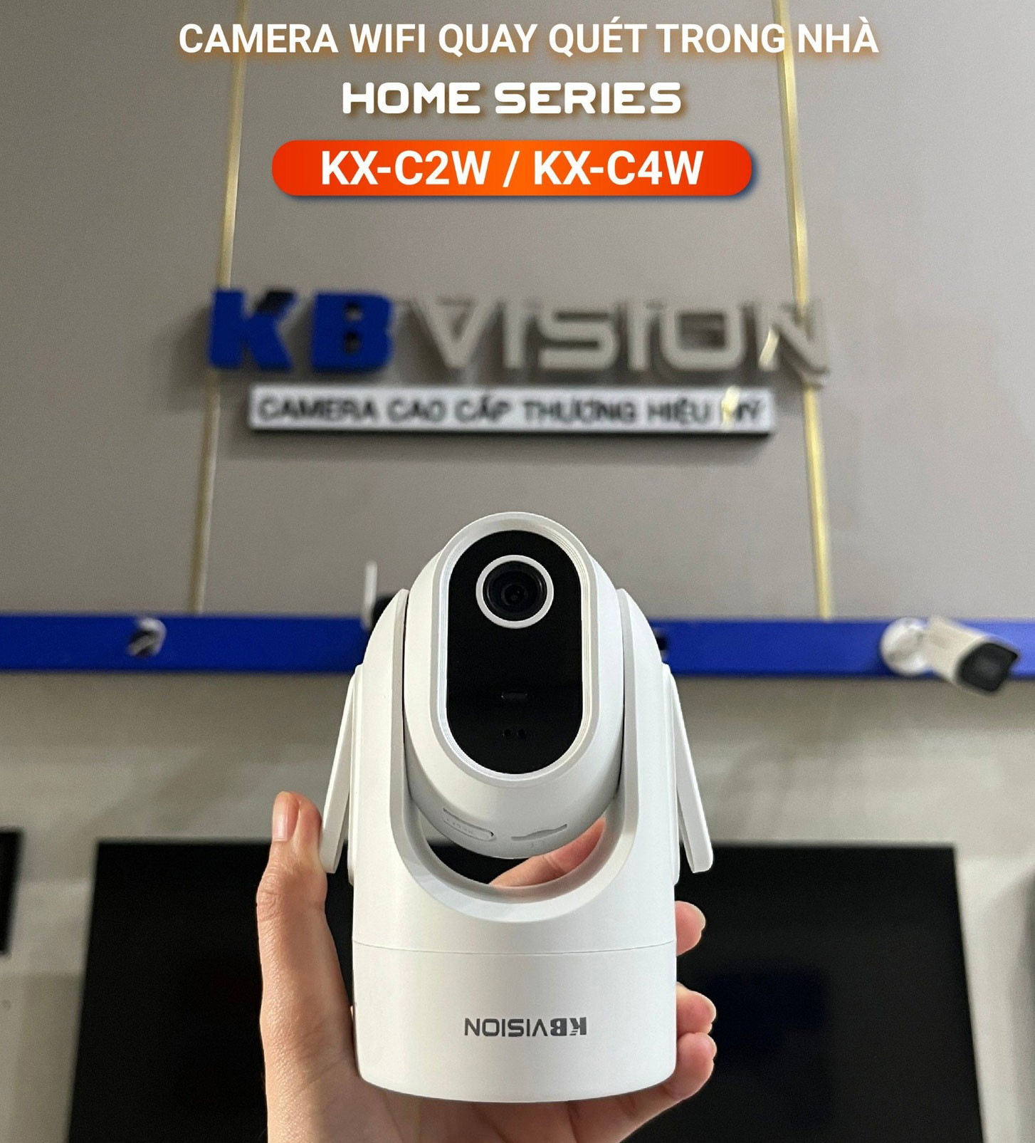 Camera WIFI KX-C2W KBVISION Xoay 360 Độ Đàm Thoại 2 Chiều | Viết bởi ...