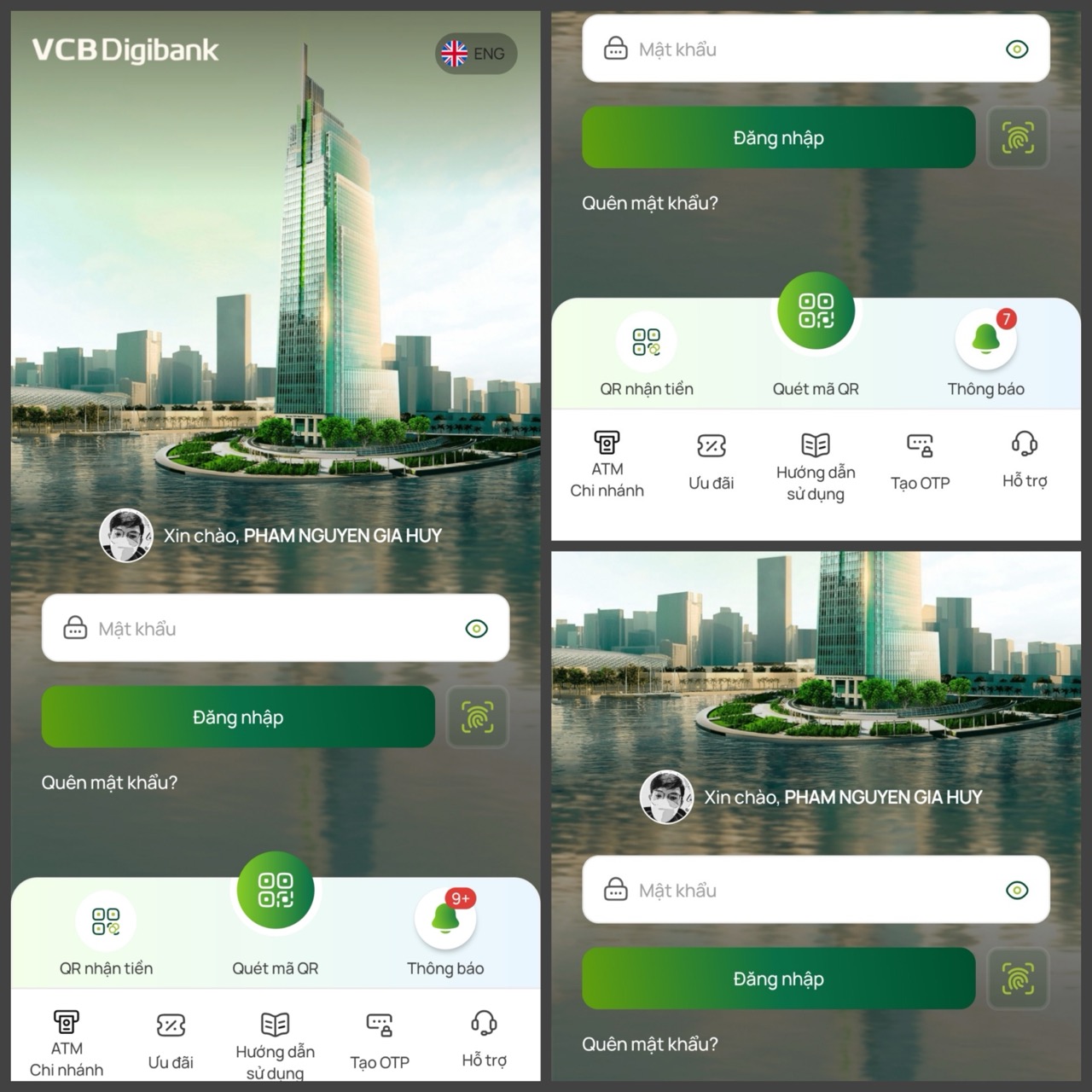 Trải nghiệm app Vietcombank Digibank mới: Giao diện hiện đại, dễ dùng hơn