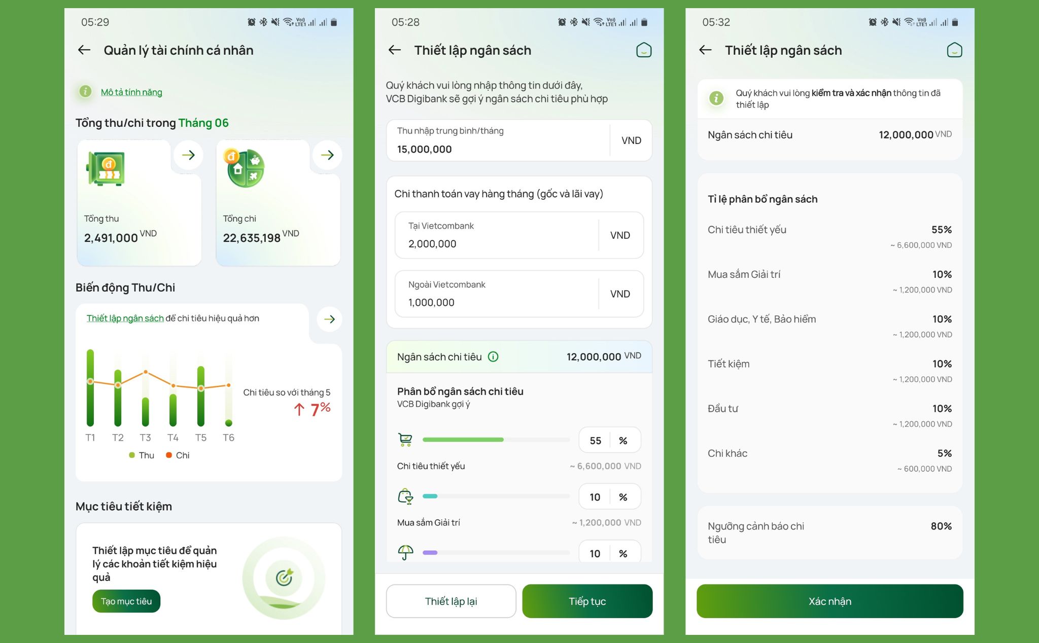 Trải nghiệm app Vietcombank Digibank mới: Giao diện hiện đại, dễ dùng hơn